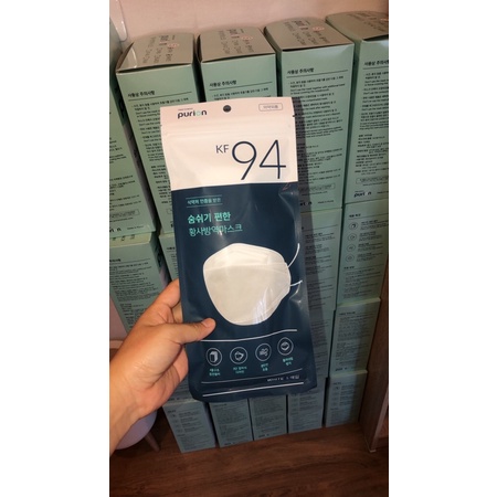 Purion หน้ากากอนามัย KF94 กล่อง 50 ชิ้น - khaopan_shop - ThaiPick