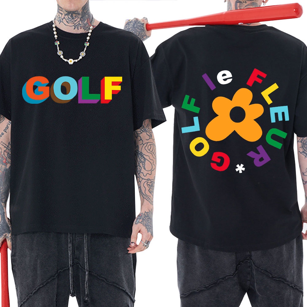 เสื้อยืด พิมพ์ลาย Golf Wang Le Fleur Flower Vote Igor Tyler The Creator ...