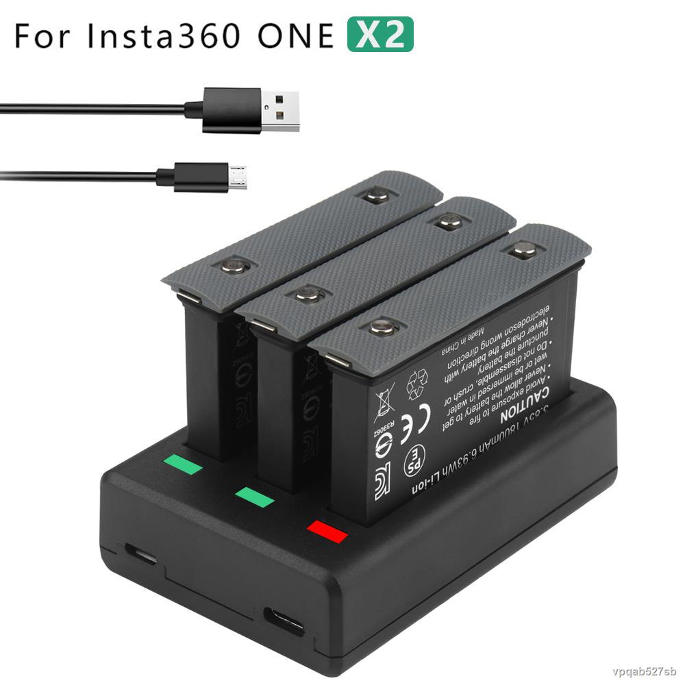 (พร้อมส่ง) แบตเตอรี่ Insta360 One X2 Rechargeable Battery (KingMa ...