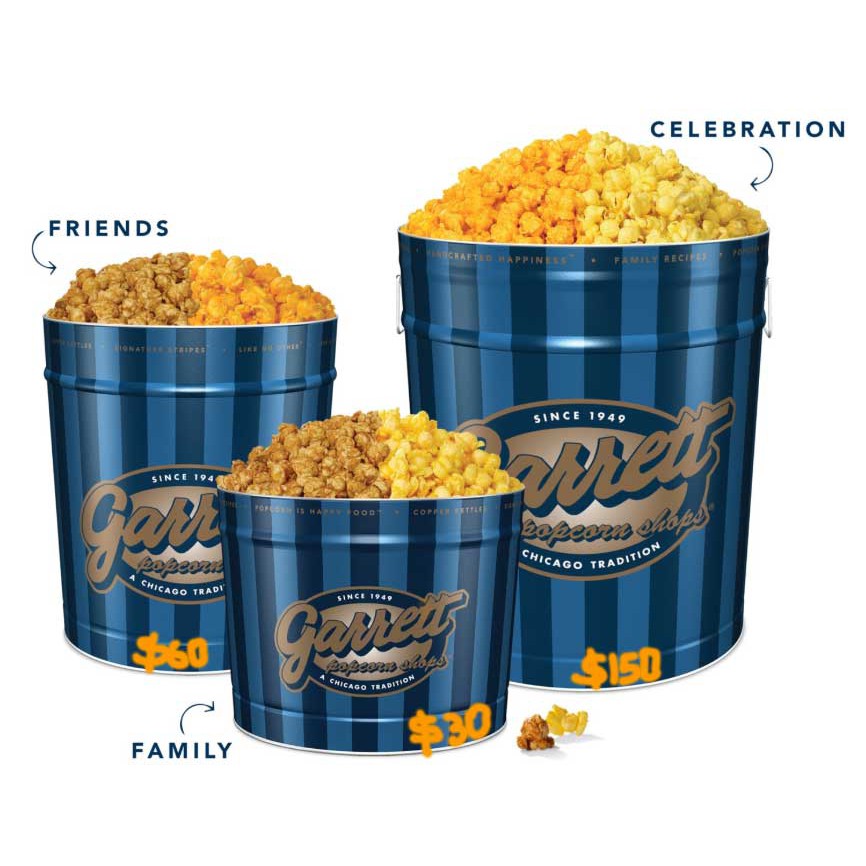 Garrett Popcorn ถังยักษ์ กาเร็ต ป็อปคอร์นถังยักษ์ | Shopee Thailand