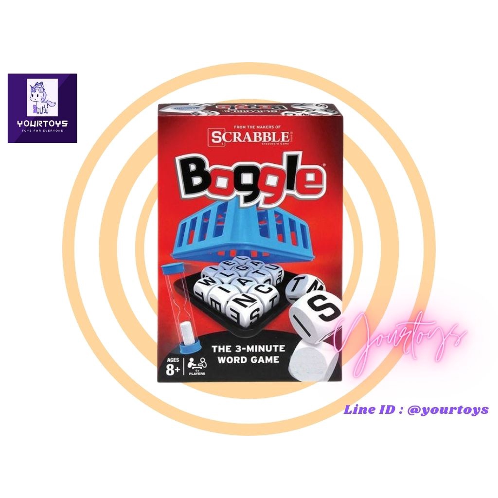 Scrabble Boggle - Crossward Game - ลูกเต๋าสร้างคำศัพท์ - yourtoys ...