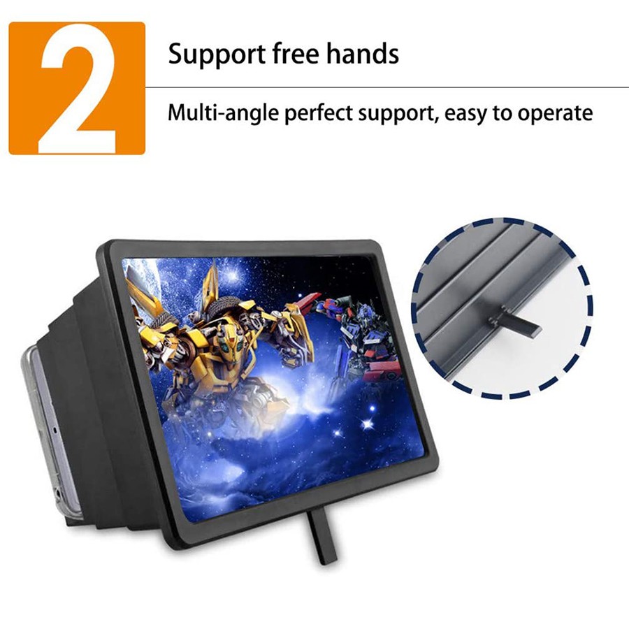 จอขยายมือถือ จอขยาย สำหรับโทรศัพท์มือถือ Enlarged Screen F2 ขยายมือถือ ...