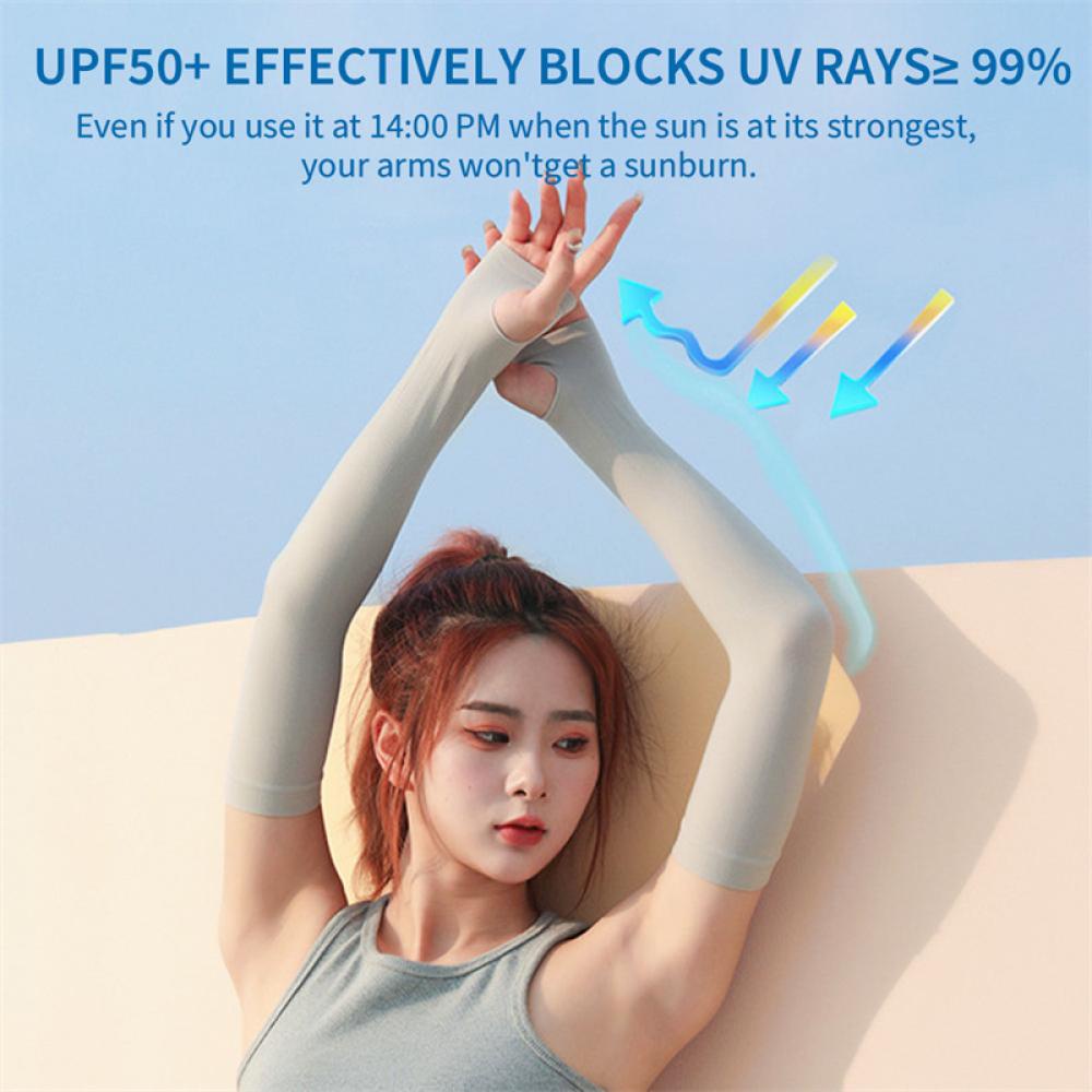 Lovespace ปลอกแขนกันแดด ระบายความร้อน ป้องกันรังสียูวี สําหรับขับขี่ ...