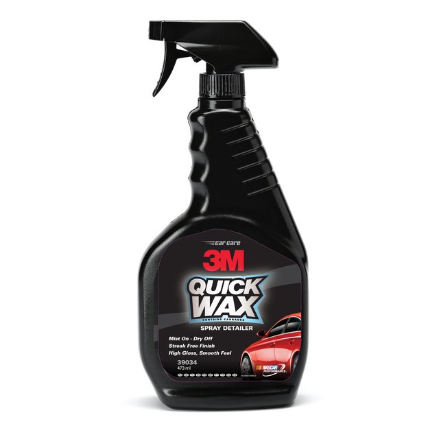 3M 39034 Quick Wax Spray Detailer Nano coating สเปรย์เคลือบสีรถยนต์ ...