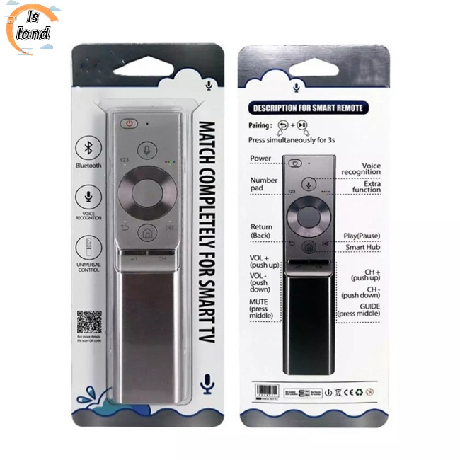 ISรีโมตคอนโทรล สเตนเลส สําหรับ Samsung Bn59-01274a Bn59-01272a Bn59 ...