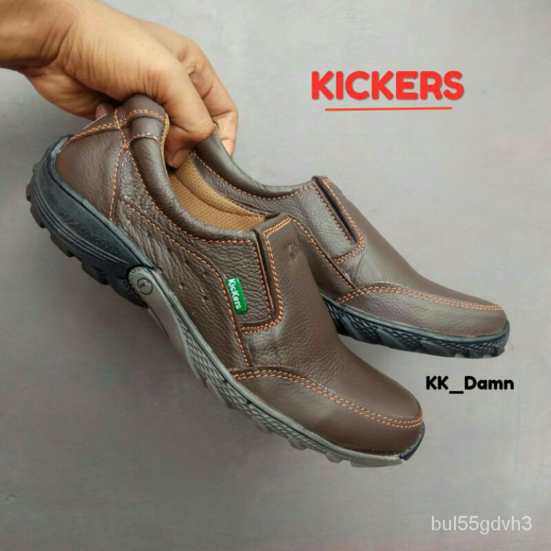 Original Cow Leather Men KICKERS Shoes EOaS - bul55gdvh3 - ThaiPick