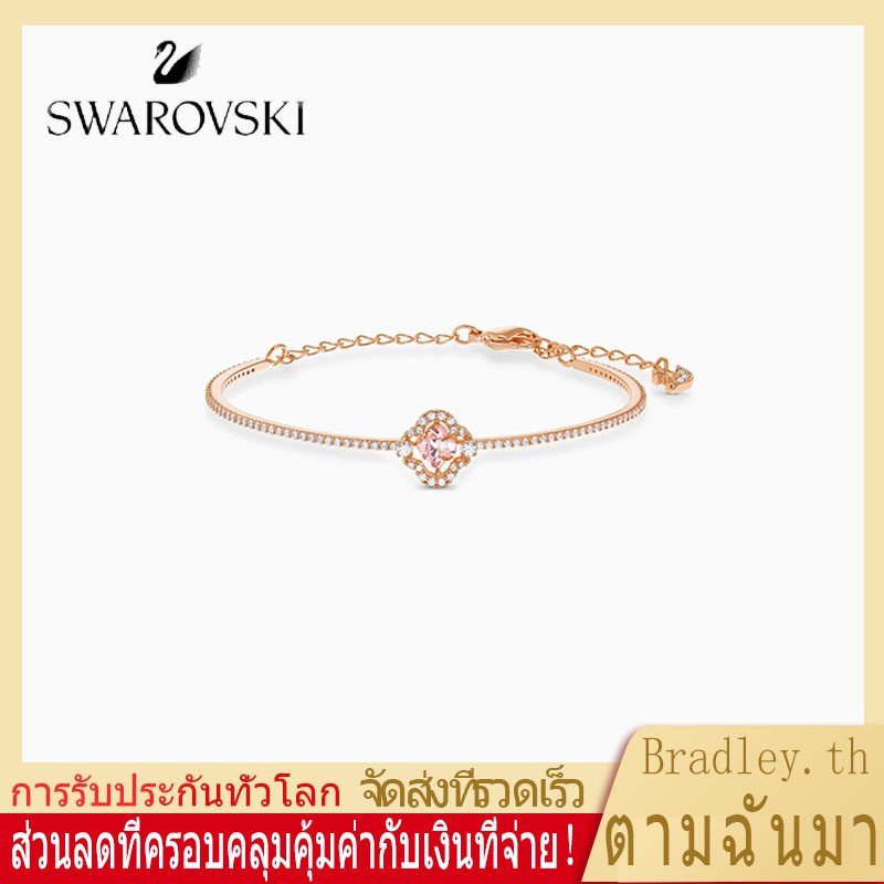 SWAROVSKI(สวารอฟสกี้) SPARKLING DANCE CLOVER สร้อยข้อมือคริสตัล 5516476 ...