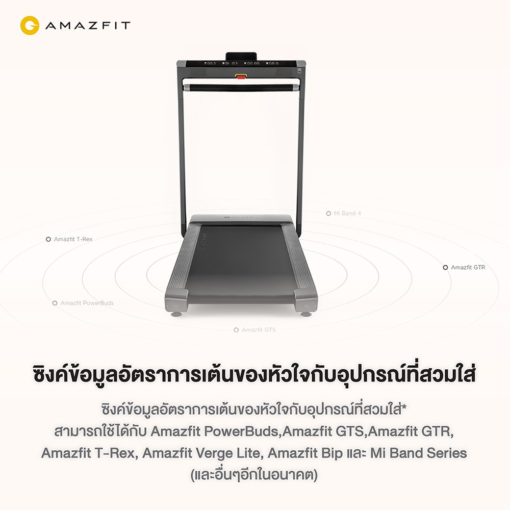 Amazfit AirRun Treadmill - ลู่วิ่งไฟฟ้า รุ่นใหม่ล่าสุด ประกัน1ปี ส่งฟรี by Rabbit Selection ...