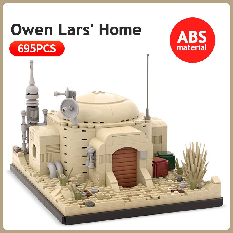 MOC-50144 Owen Lars' Home On Tatooine บล็อกอาคาร Star Wars Series เด็ก ...
