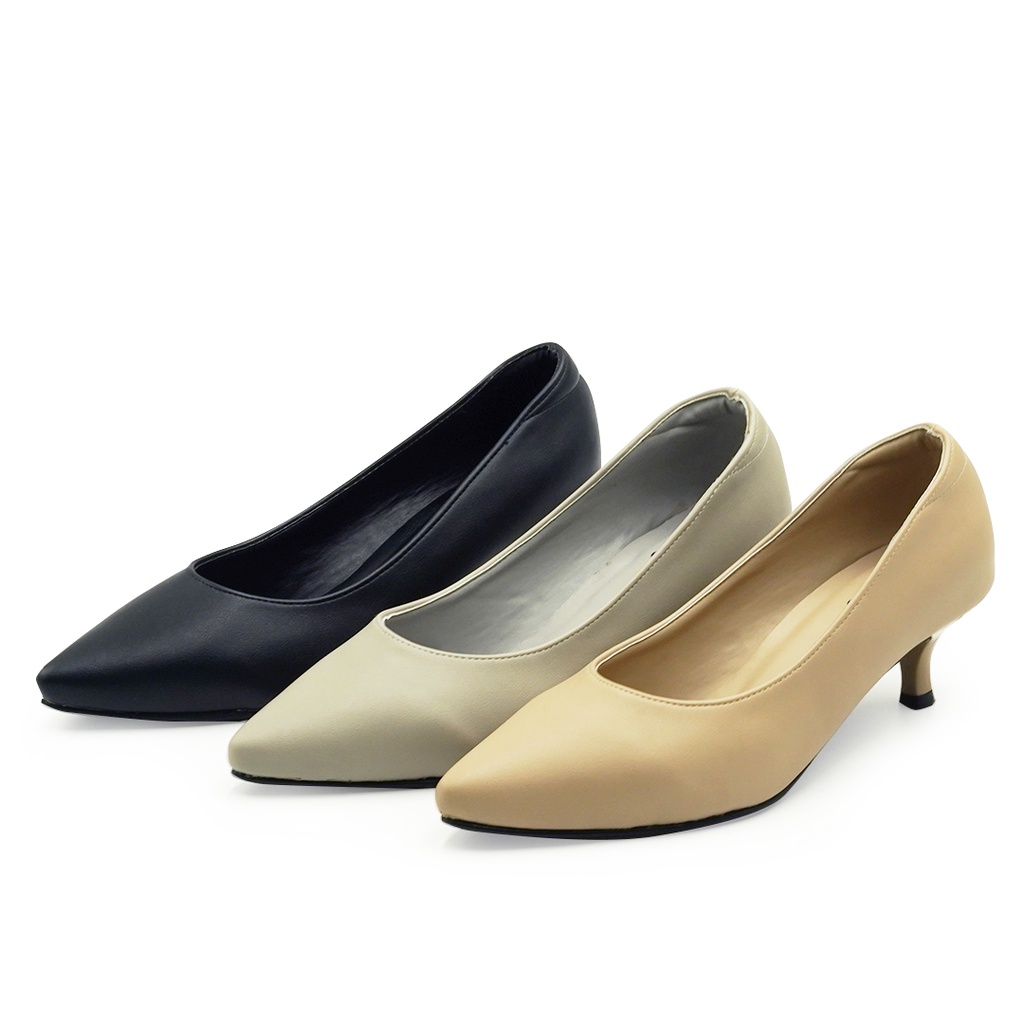 รองเท้าทำงาน คัทชู สาวออฟฟิศ พื้นนุ่ม ใส่สบาย A62060 - sensoth - ThaiPick