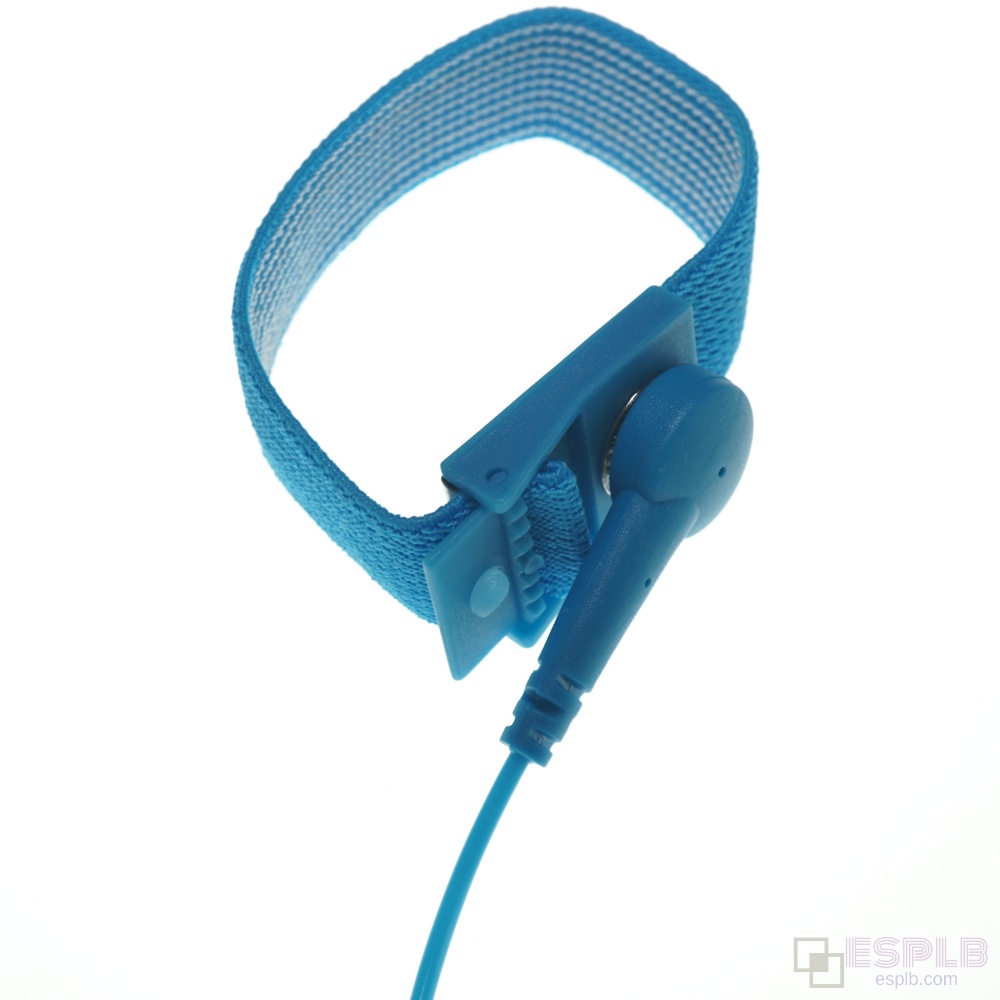 ESD Anti Static Wrist Strap Clip Discharge Grounding ป้องกันไฟฟ้าสถิตย์ ...