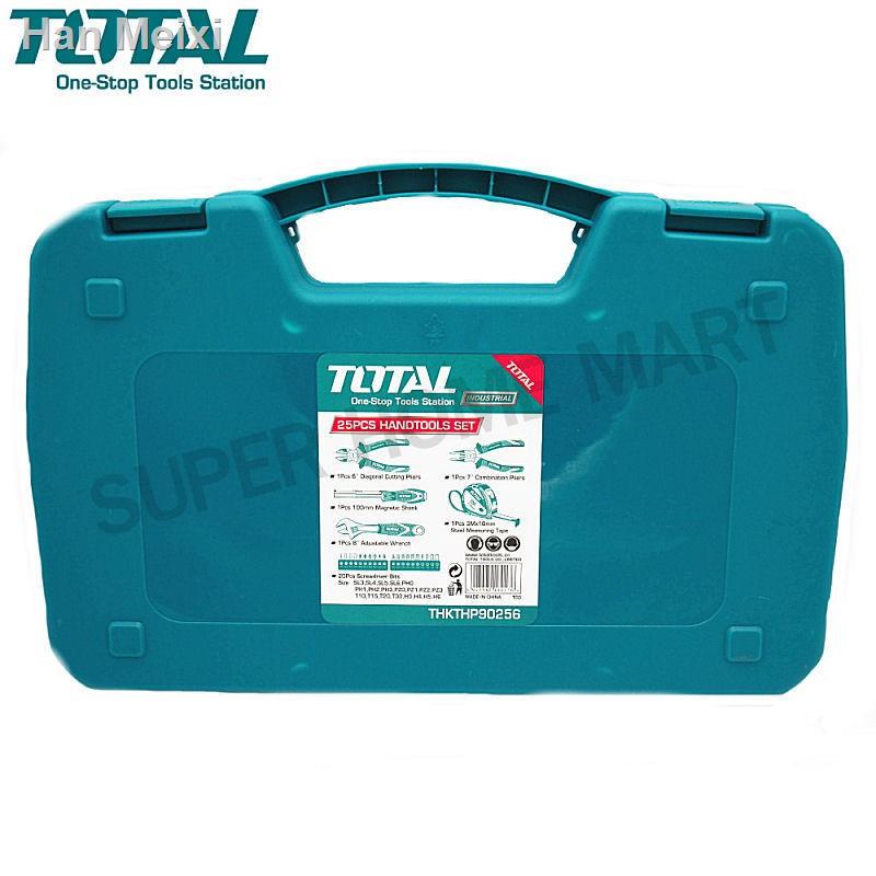 Fast delivery in Thailand Total ชุดเครื่องมือช่าง อเนกประสงค์ 25 ชิ้นชุด รุ่น THKTHP90256 ( 25 ...