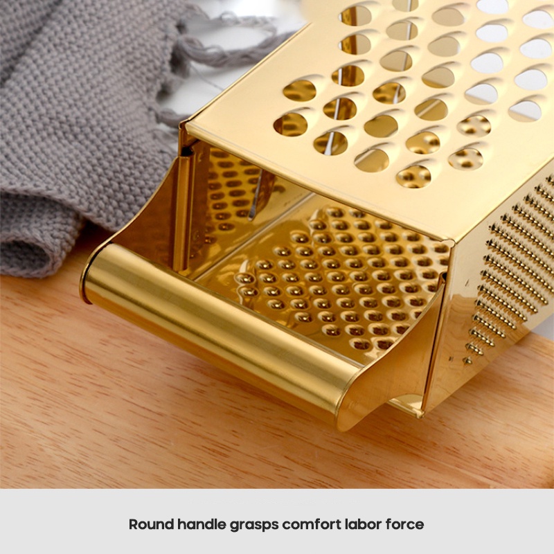 1PC Big Four-Sided Grater Stainless Steel Planer Multifunctional Peel ...
