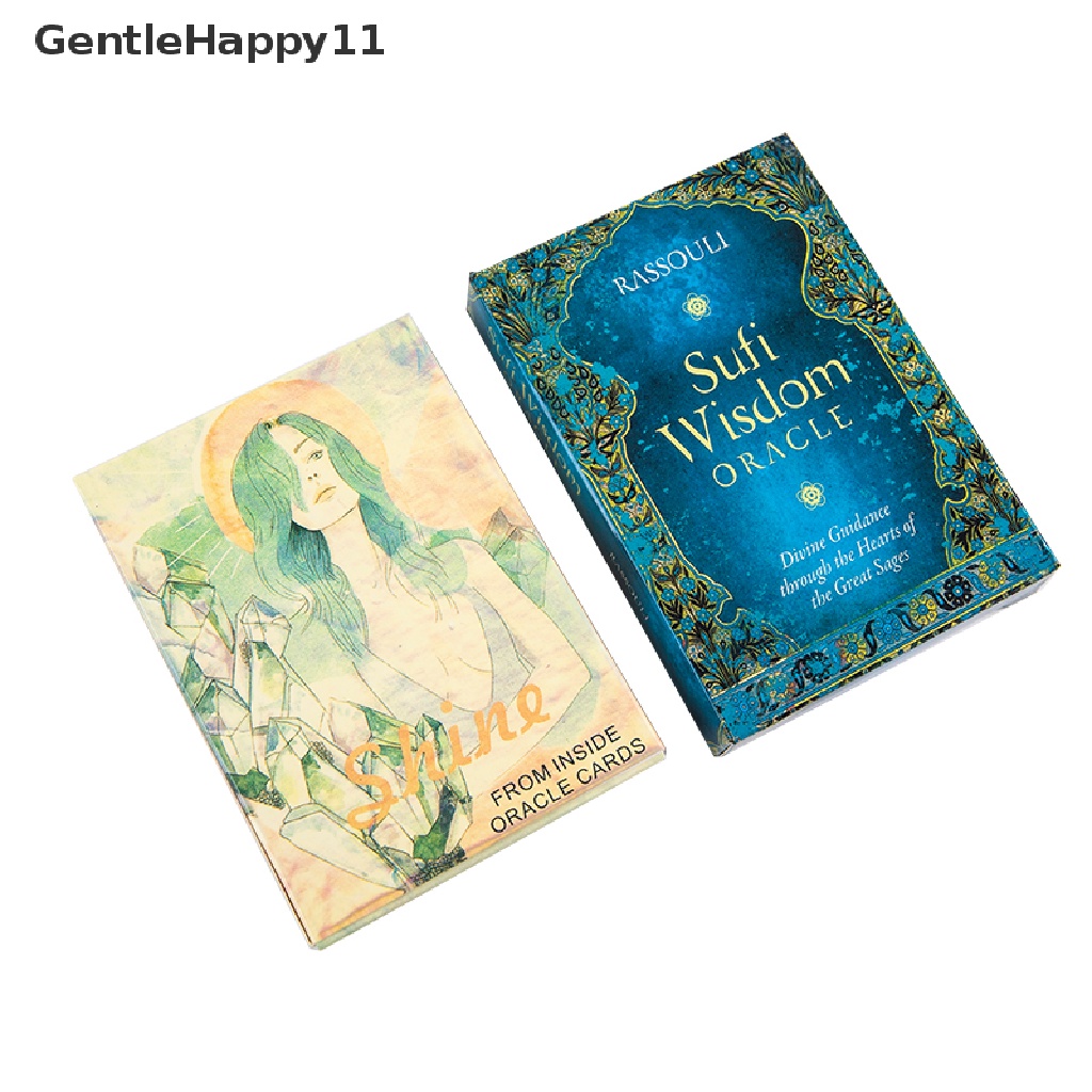 GentleHappy Tarot oracle card mysterious divination comics tarot card ...