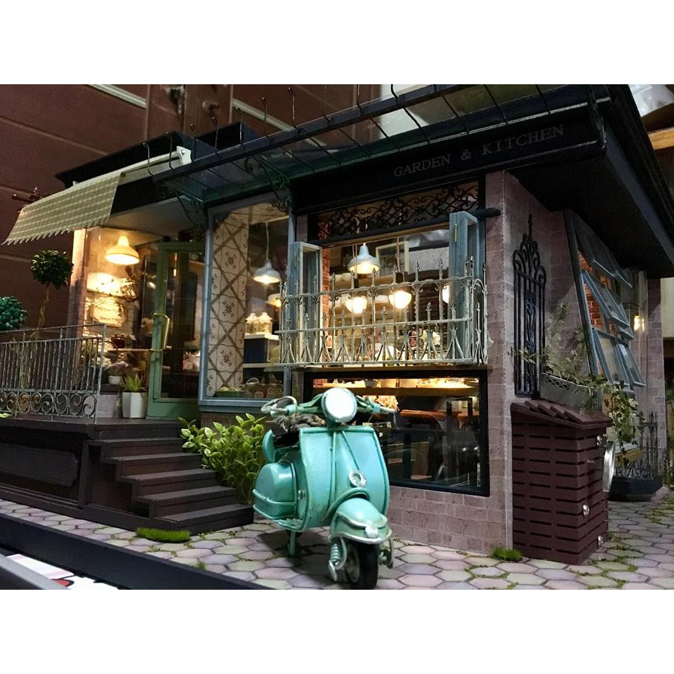 PAKITOY ชุด Irish Restaurant บ้านตุ๊กตา ร้านไทยพร้อมส่ง สเกล 112 โมเดล ...
