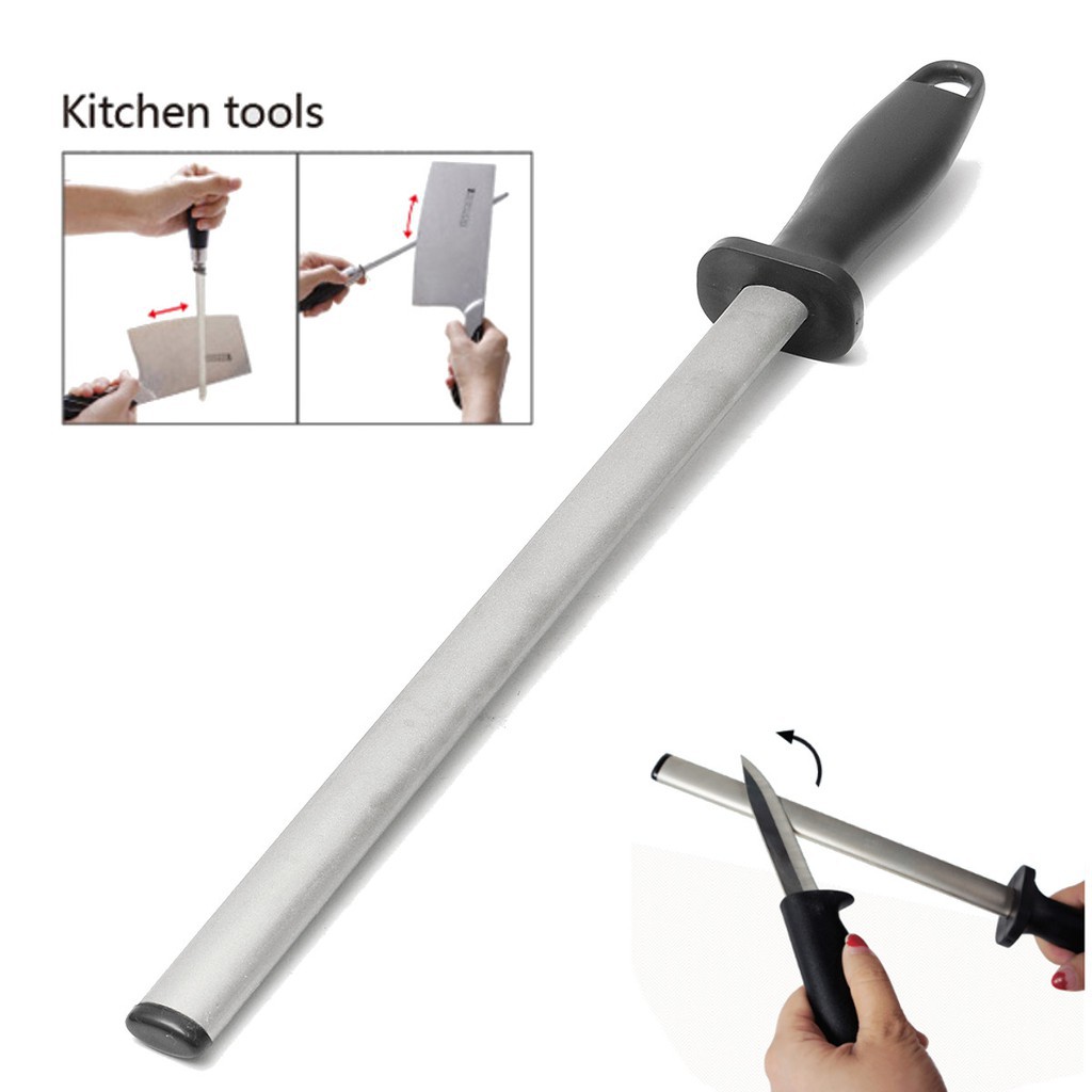 Oval 600# Diamond Knife Sharpening Steel Rod Sharpener Tool 2awb ...