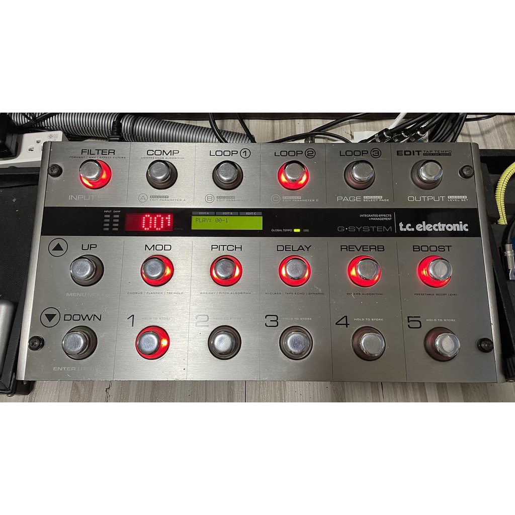 TC electronic G system MultiEffect ที่มือกีตาร์ระดับโลกเลือกใช้ ...