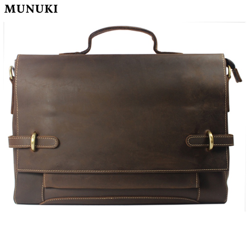 Munuki กระเป๋าสะพายไหล่ หนังแท้ ทรงโท้ท ขนาดใหญ่ 13 นิ้ว หรูหรา สําหรับ ...