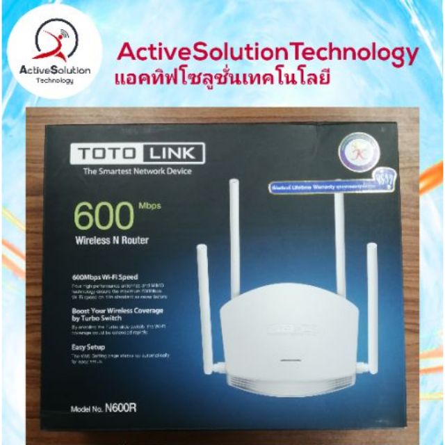 TOTOLINK N600R Router Wireless N600 (Lifetime Forever) - active ...