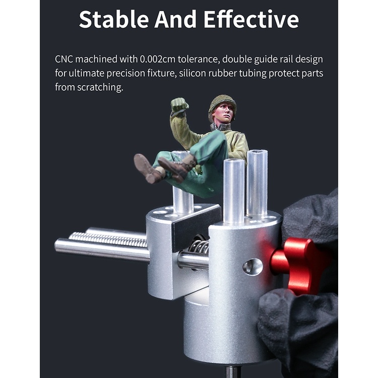 DSPIAE AT-HV Handheld Clamp ปากกาจับชิ้นงานแบบมือถือ แคลมป์ แท่นจับชิ้น ...