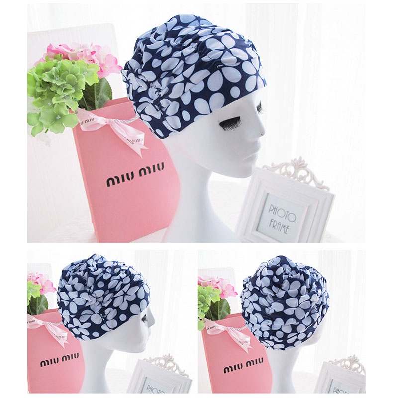 Swimming Hat Women Unisex Girls Long Hair Bathing Cap Swimming Cap ...