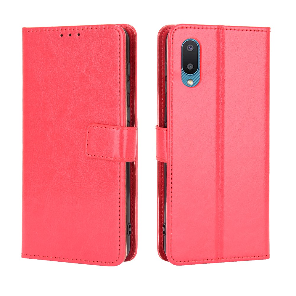 เคสสำ Samsung Galaxy A02 Case Leather Flip Back Cover Galaxy A02 A022F ...