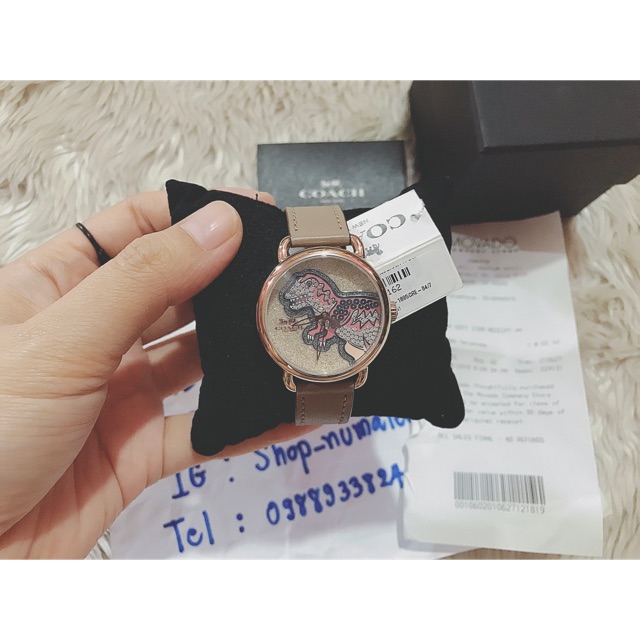 นาฬิกา coach มือ 1 พร้อมส่ง - shop_numalee77 - ThaiPick
