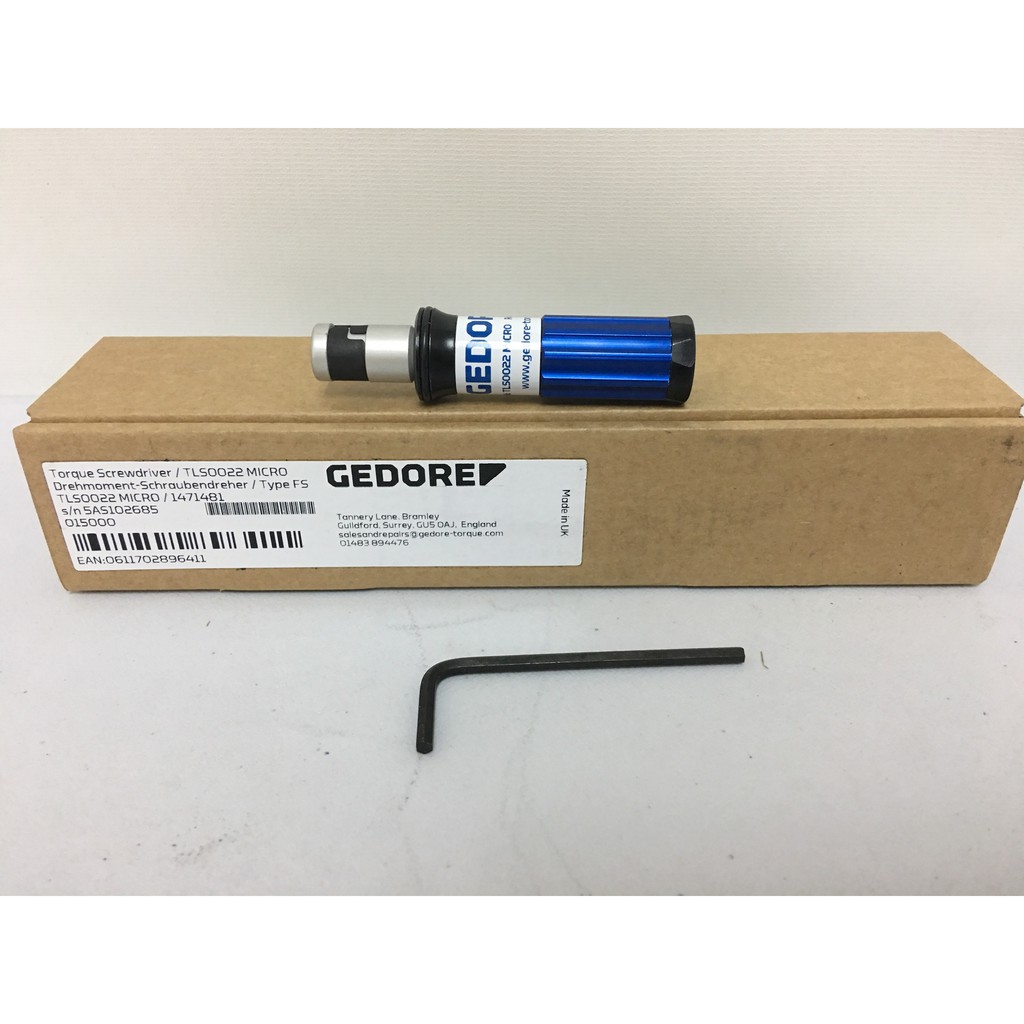 GEDORE Torque Screwdriver TLS0022 Micro สินค้าใหม่ พร้อมส่ง ผลิตและ ...