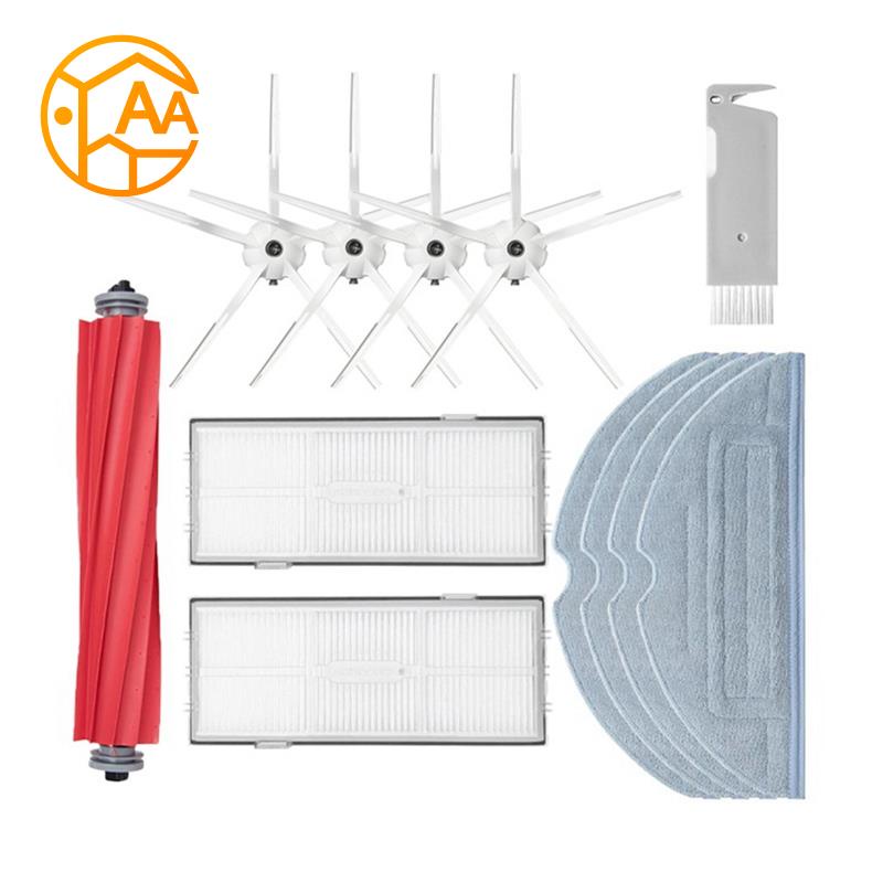 Main Brush Mop Rag Hepa Filter Side Brush for Xiaomi Roborock S7 T7S ...