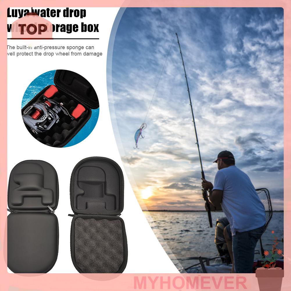 (DO) Fishing Reel Protective Bag Low Profile Baitcasting Fishing Reel ...