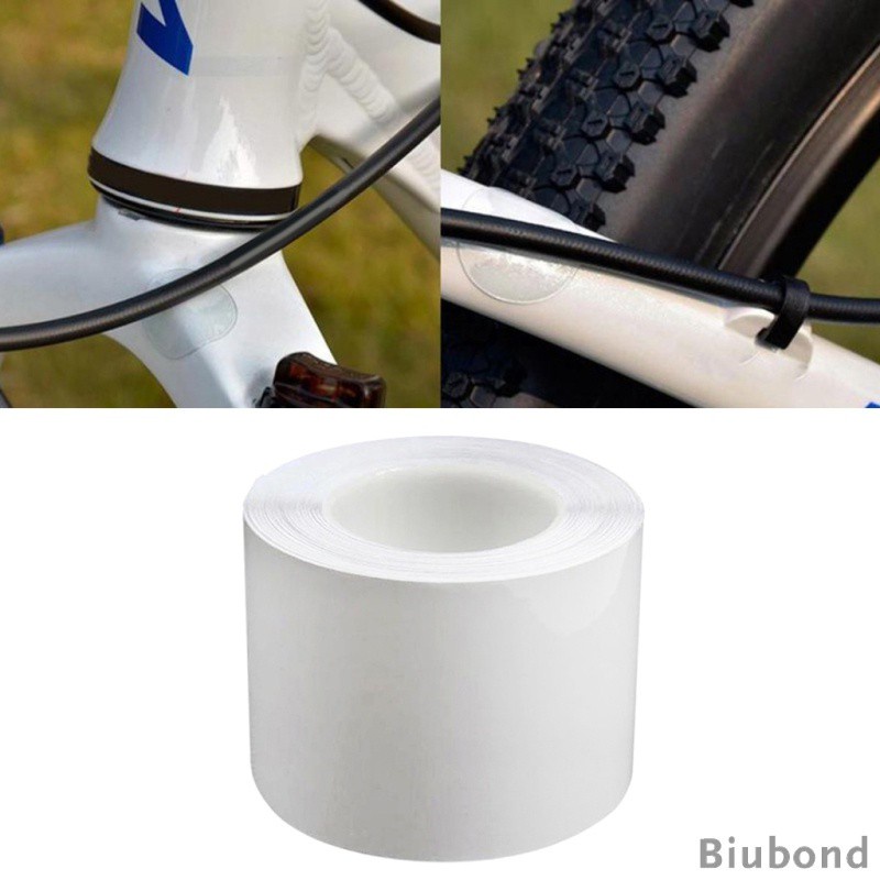 1M Clear Bike Chainstay Scratch Protector Bicycle Frame Sticker ...
