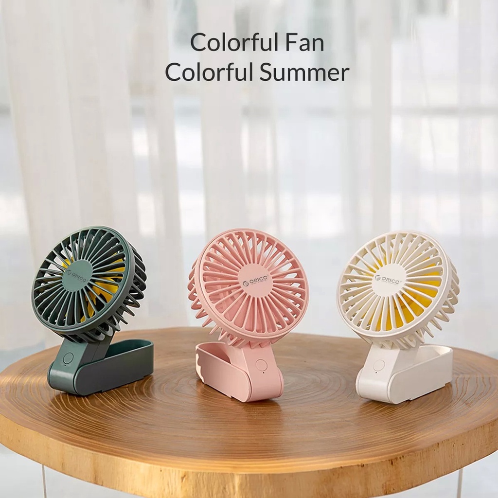 Orico (GXZ-F833) FOLDING USB FAN MINI DESK HANDHOLD RECHARGEABLE FAN ...
