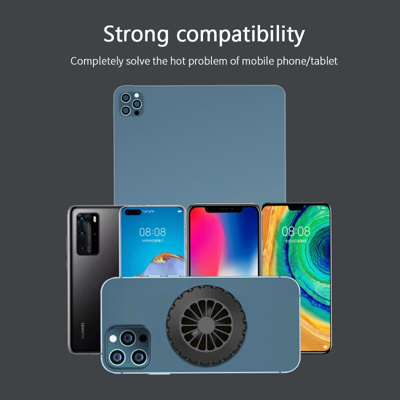 ☁Mobile Phone USB Game Cooler System Semiconductor Cooling Fan Gamepad ...