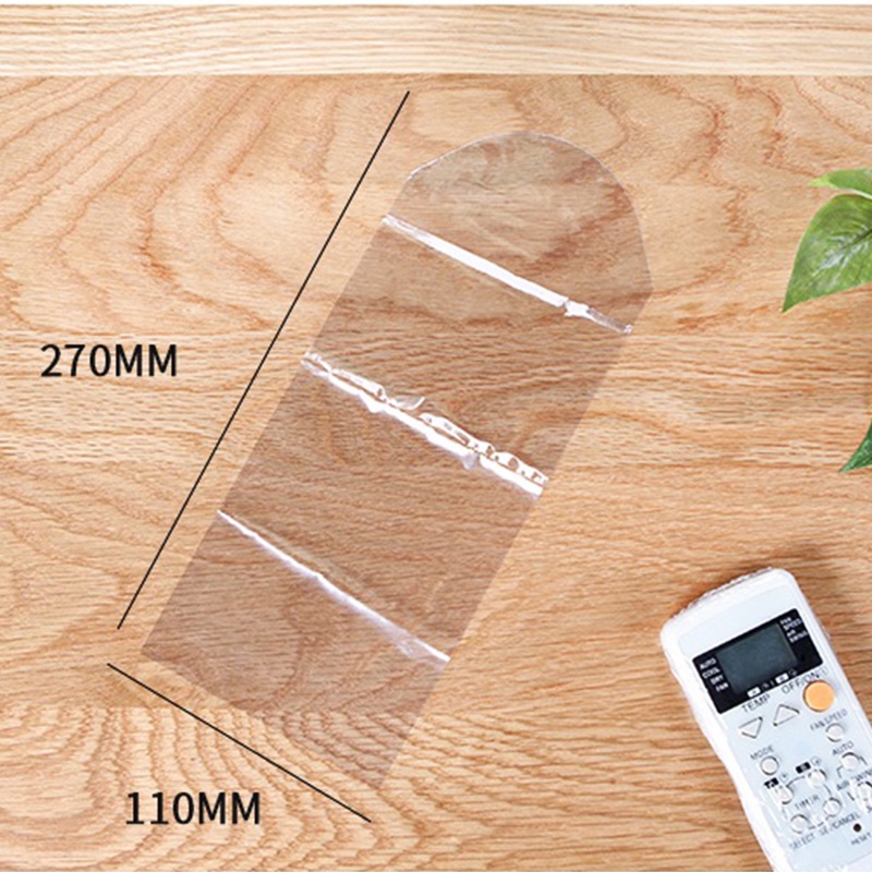 10csset Heat Shrink Film Clear TV AirConditioner Video Remote Control ...