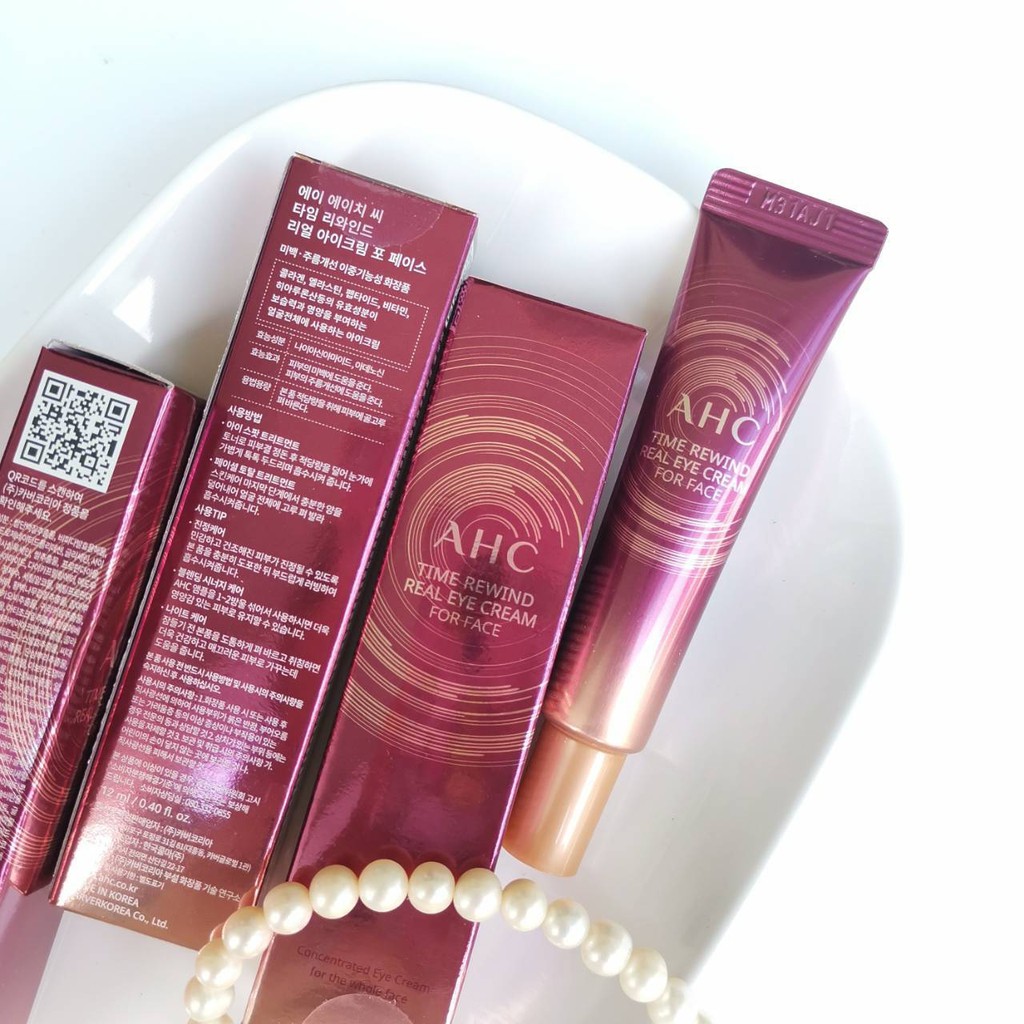 ครีมบำรุงรอบตา AHC ทาต่อถึงคอได้ AHC Eye Cream 12ml. หมดอายุ 12022023 ...