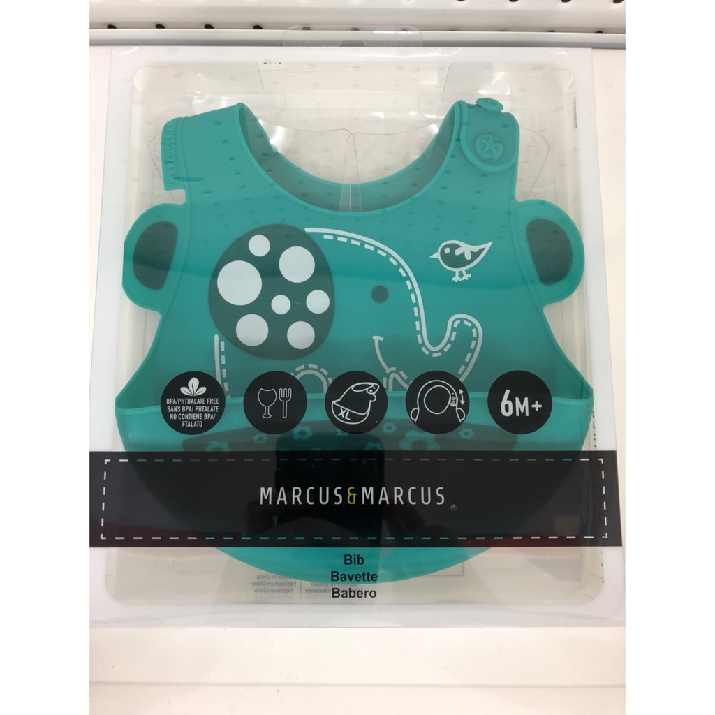 Love Puff Canada Marcus & Marcus Animal Paradise Silicone Bib ...