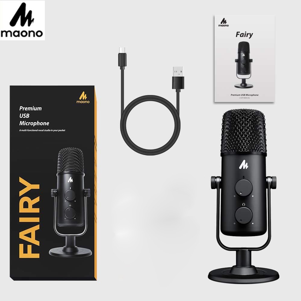Maono AU-903 Fairy Premium USB Microphone ไมค์อัดเสียง ไมค์อัดเสียง ...