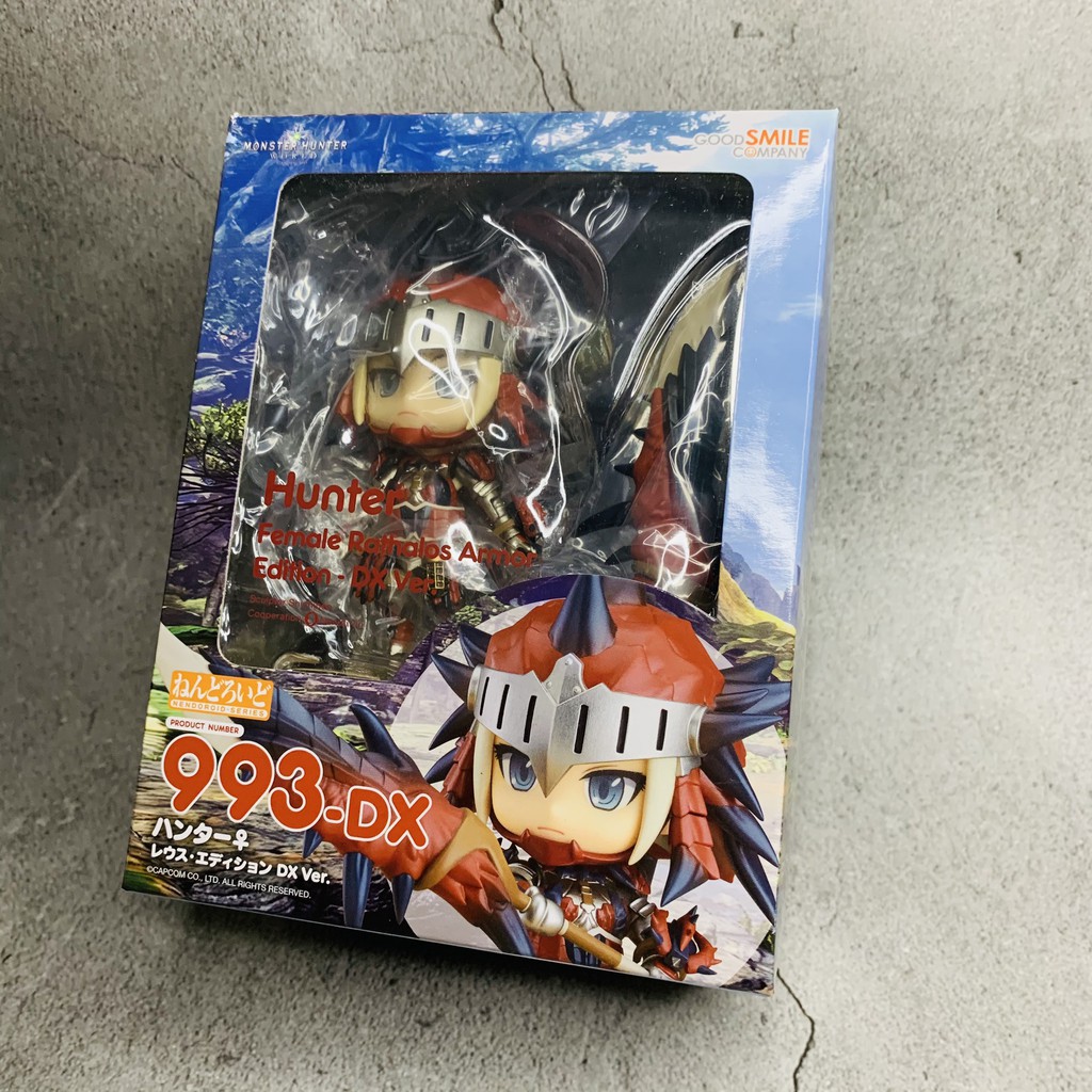 Nendoroid 993-DX Hunter Female Rathalos Armor Edition - DX Ver [New ...