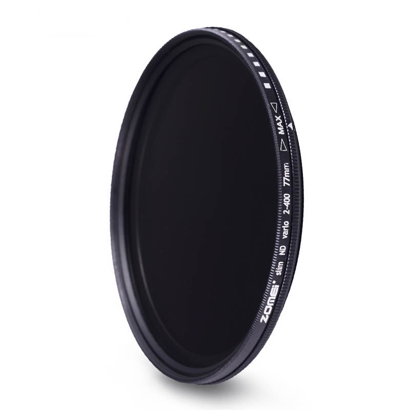Zomei 77mm Fader Variable ND Filter Adjustable ND2 to ND400 ND2 400 Neutral Density for Canon ...