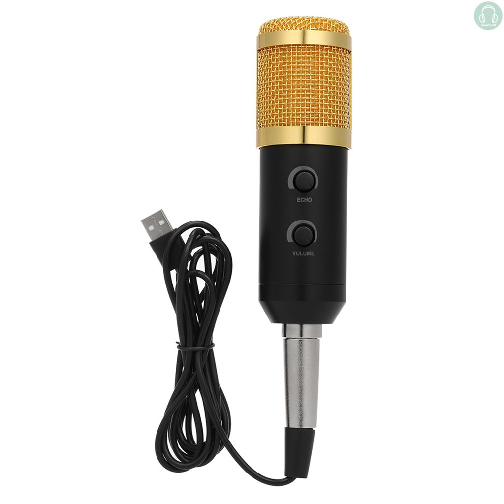 [smart]USB Condenser Microphone USB Record Mic Plug & Play for Home ...