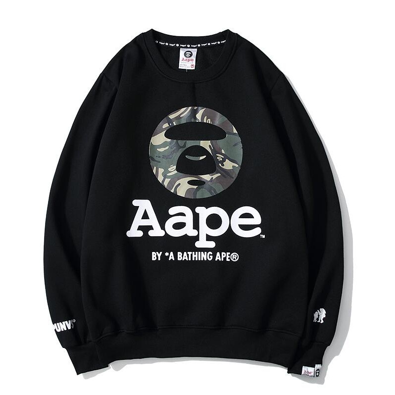 Aape ชายและหญิงคู่แฟชั่นสวมใส่แขนสั้น - lishenbo.th - ThaiPick