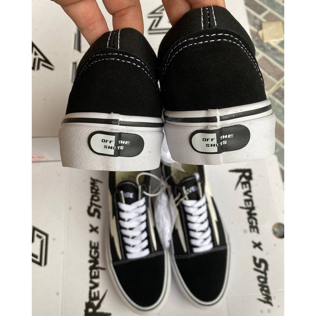 Vans Oldskool Revenge x Storm Black สีดำ รองเท้าผ้าใบ รองเท้าผู้ชาย ...