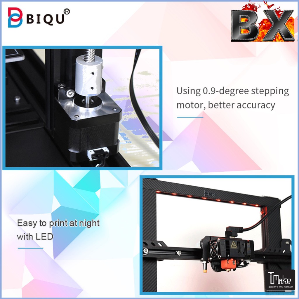 BIQU BX Most Advance DIRECT EXTRUDER FDM 3D PRINTER (+++) - utheera ...