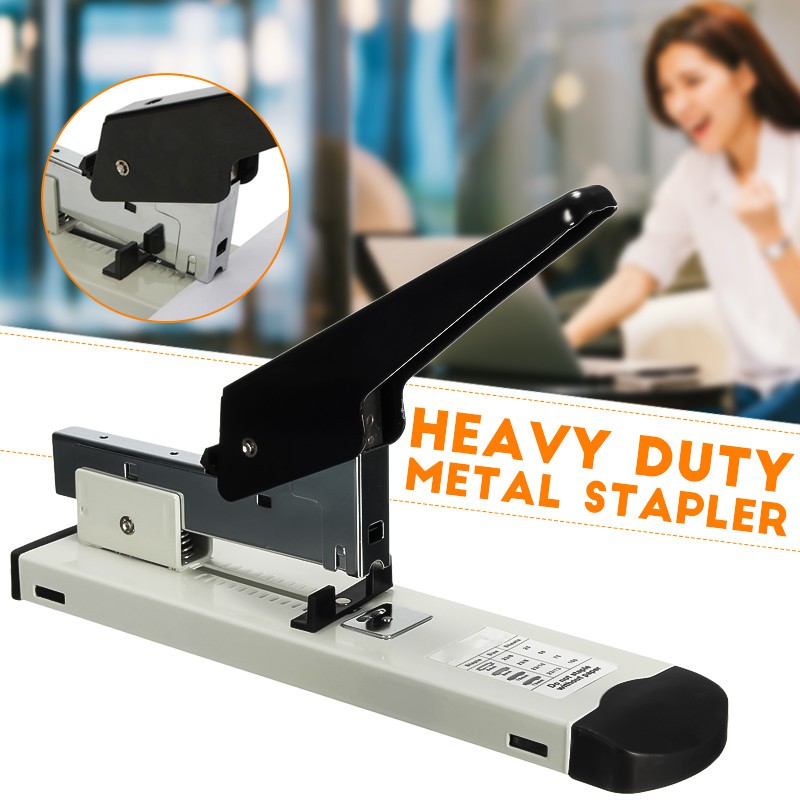 Heavy-Duty Stapler Bookbinding Stapling 120 Sheet Capacity Office ...