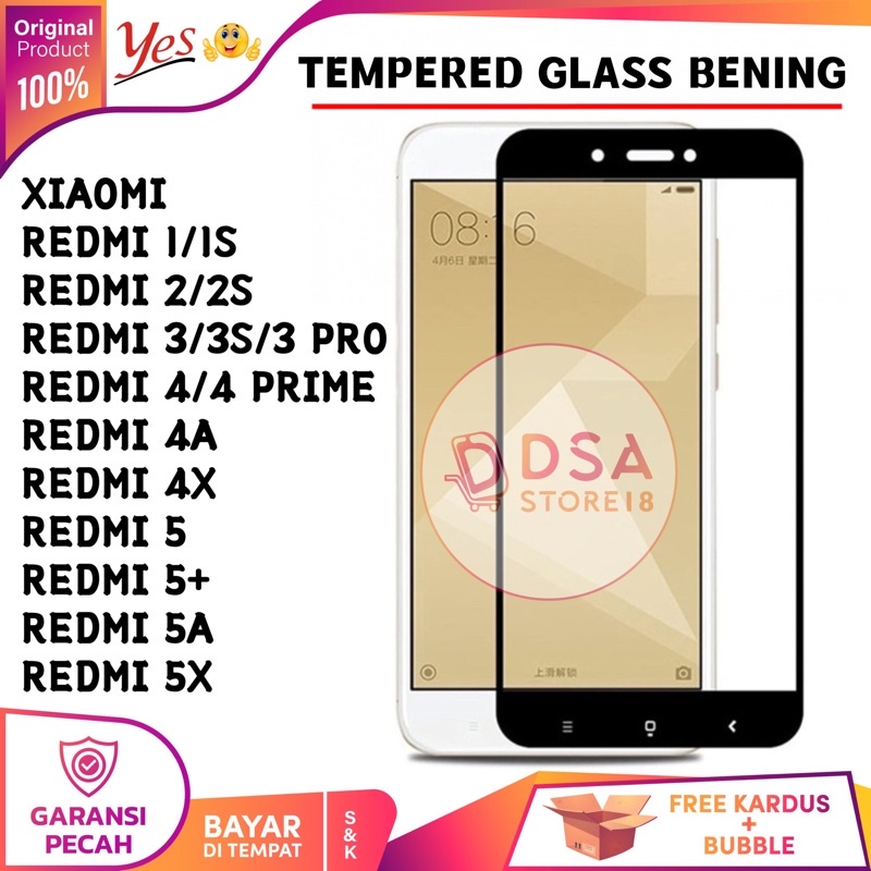 กระจกนิรภัย แบบใส กันรอยขีดข่วน สําหรับ Xiaomi Redmi 5X 5 5A 4X 4A 4 ...