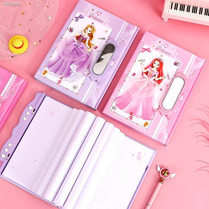 พร้อมส่งGirls Heart Student Password Notebook with Lock Cute Small ...