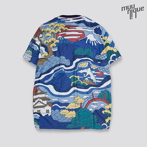 MUUNIQUE JP.T-shirt เสื้อยืด รุ่น JP Blue Fuji JP-230 - muunique ...