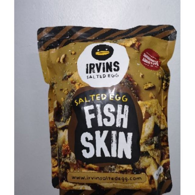 พร้อมส่ง และส่งฟรี Irvin's Salted Egg Fish skin lot หมดอายุ Apr/2020 ...