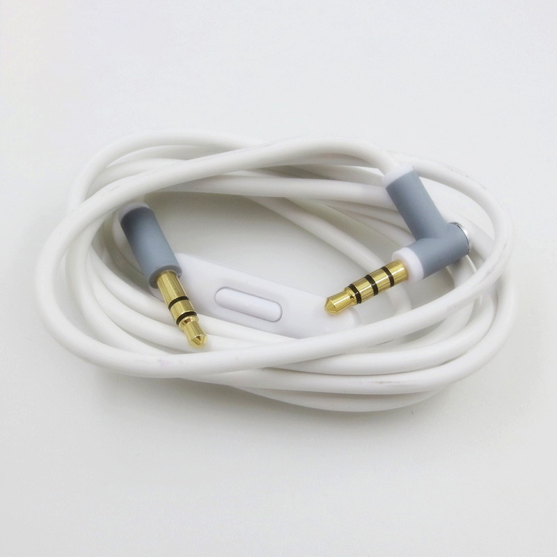 Remote Talk Audio Cable for Beats Studio Headphones(White) - hzhaiyaa2 ...