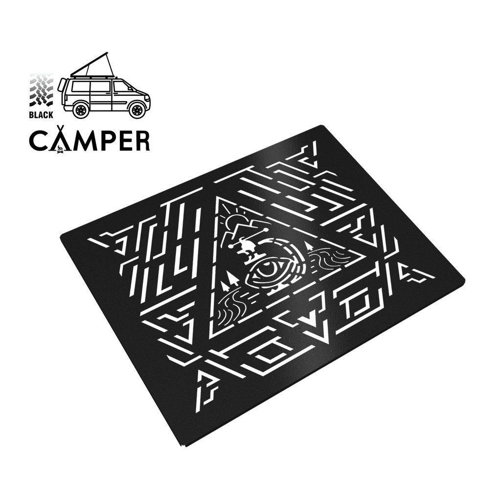 Top plate cover X stand Black design แผ่นท๊อปโต๊ะ ใช้กับขาตั้ง X Stand ...